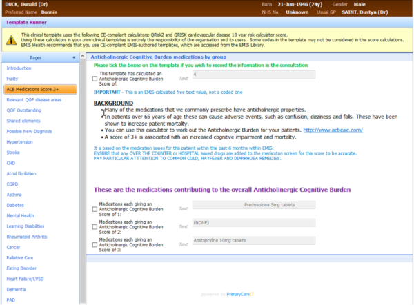 EMIS Web Templates | Systm One Clinical Templates - Primary Care IT