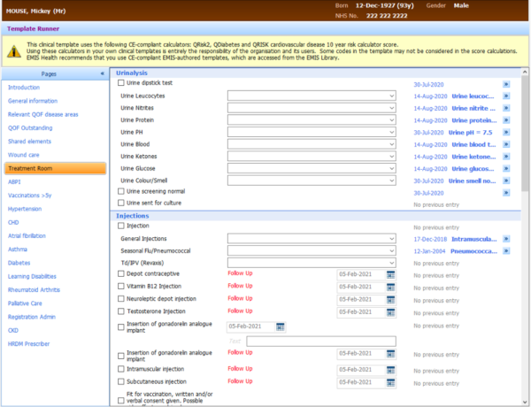 EMIS Web Templates | Systm One Clinical Templates - Primary Care IT