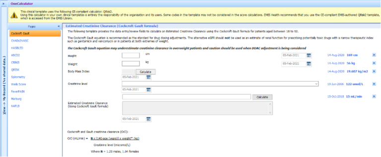 EMIS Web Templates | Systm One Clinical Templates - Primary Care IT