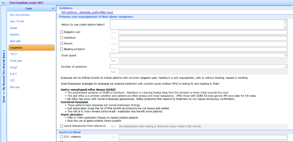 EMIS Web Templates | Systm One Clinical Templates - Primary Care IT