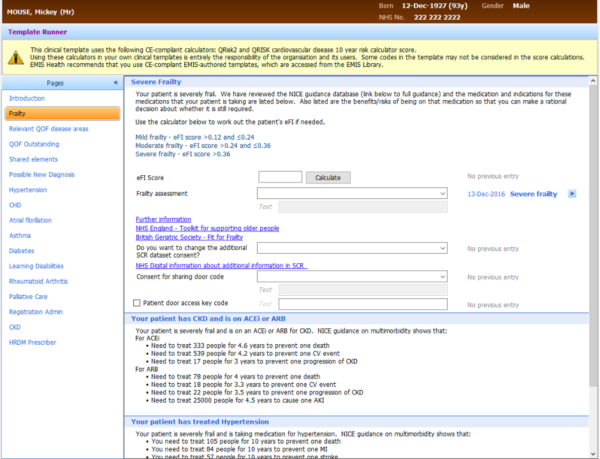 EMIS Web Templates | Systm One Clinical Templates - Primary Care IT