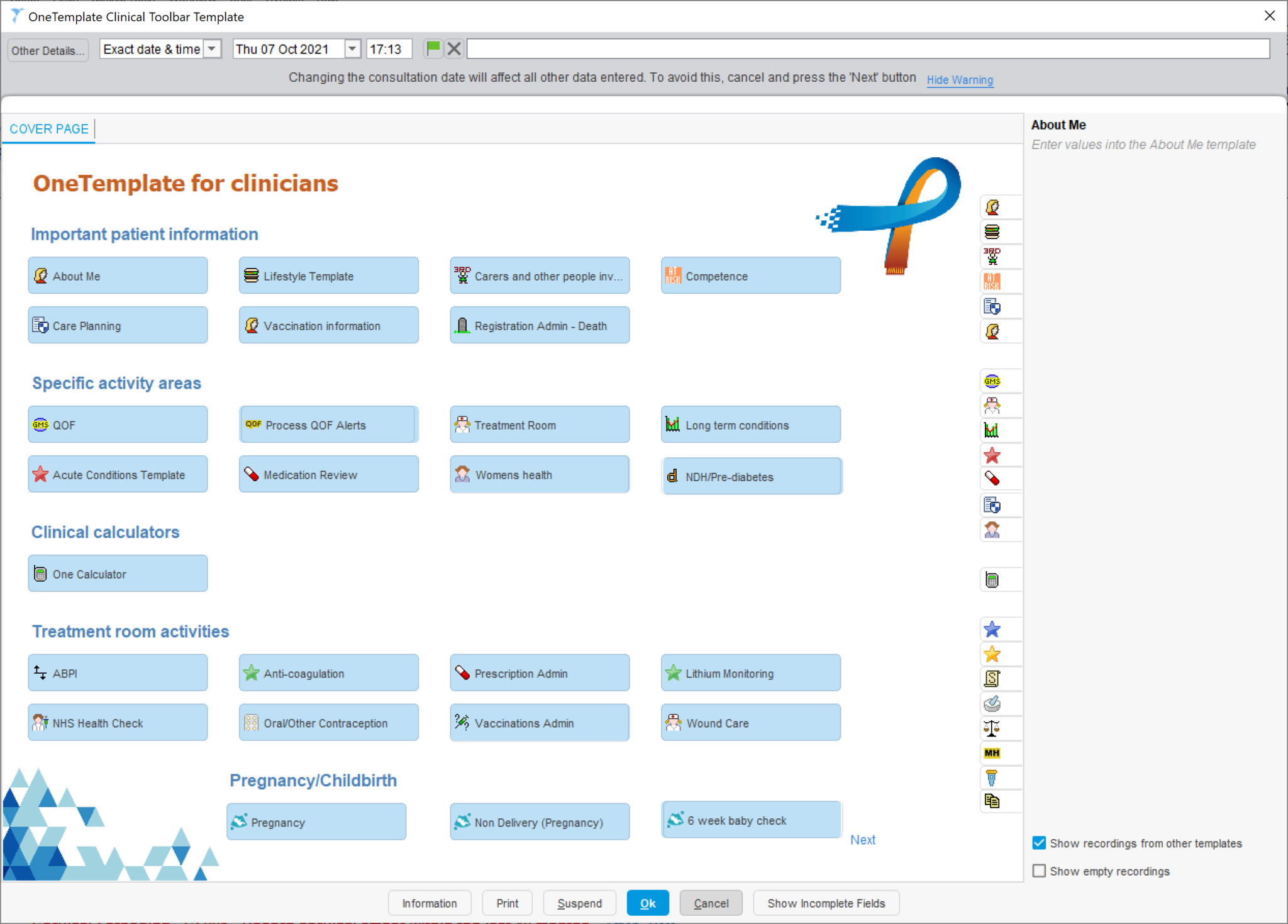 TPP SystmOne Templates - Primary Care IT