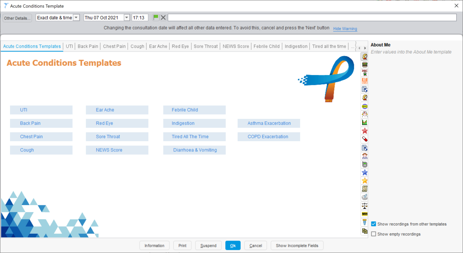 TPP SystmOne Templates - Primary Care IT