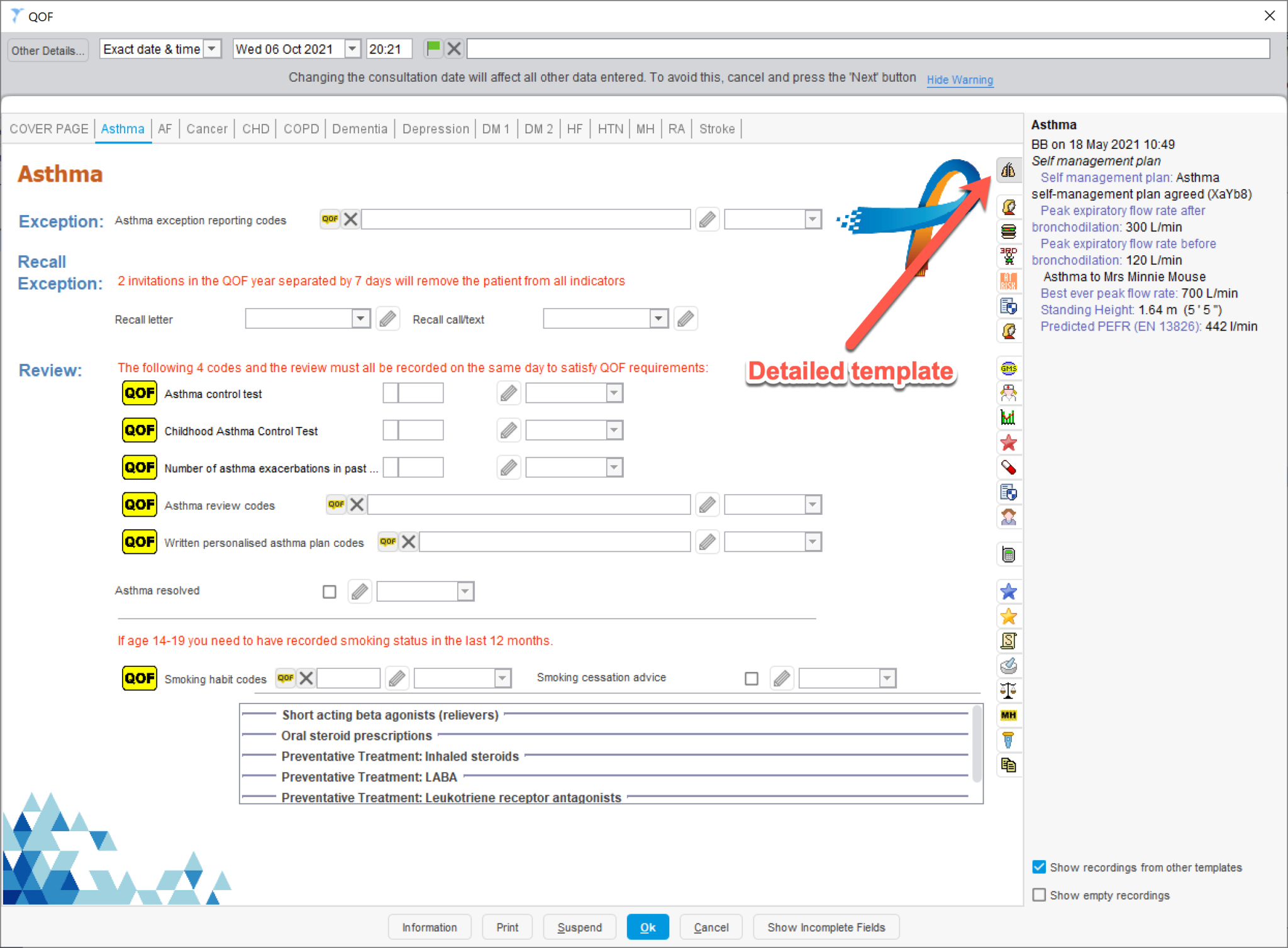 TPP SystmOne Templates - Primary Care IT
