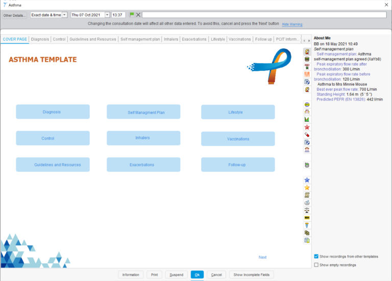TPP SystmOne Templates - Primary Care IT