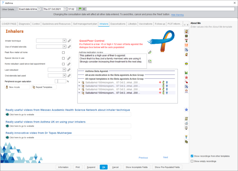 TPP SystmOne Templates - Primary Care IT