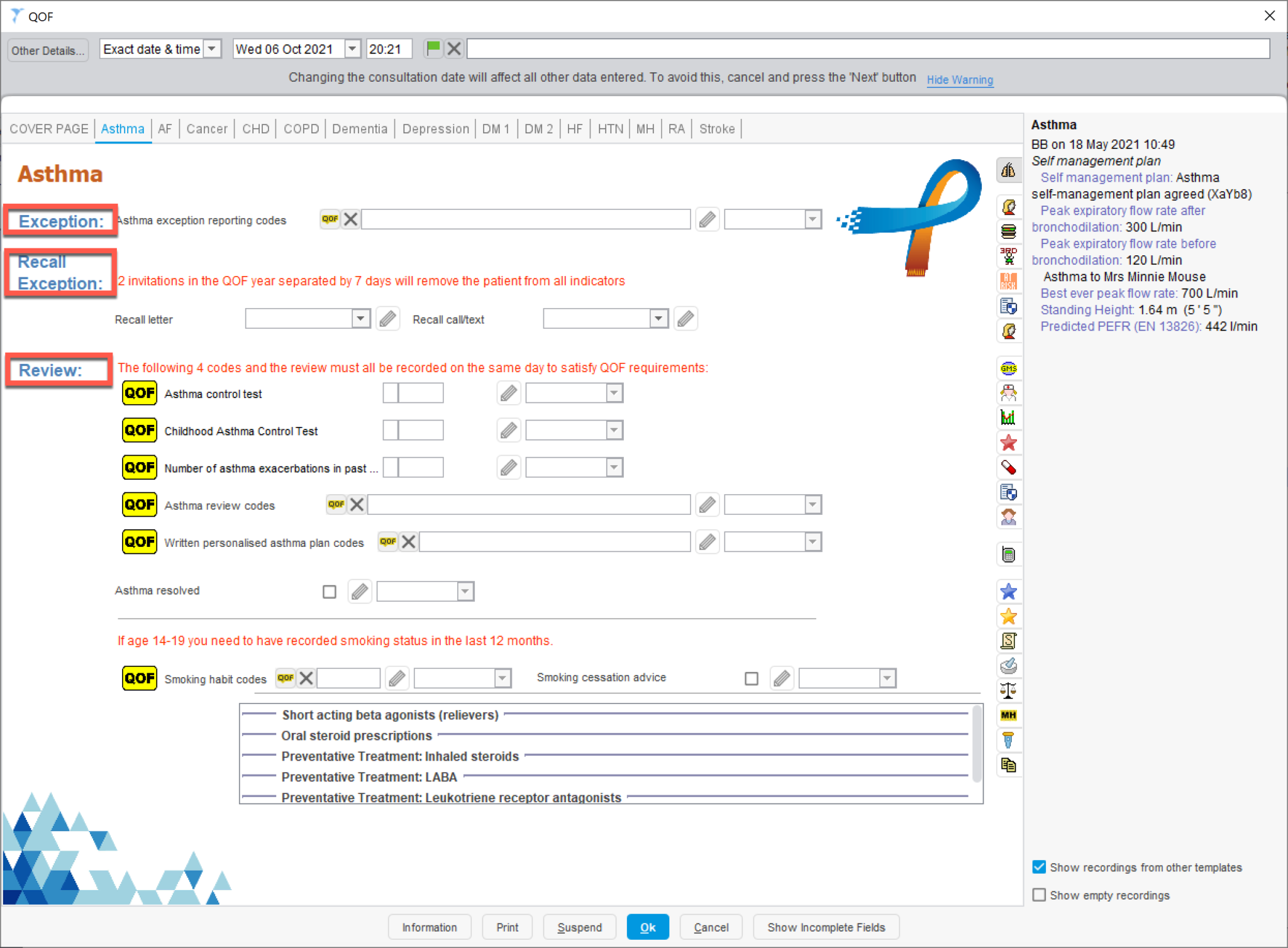 TPP SystmOne Templates - Primary Care IT