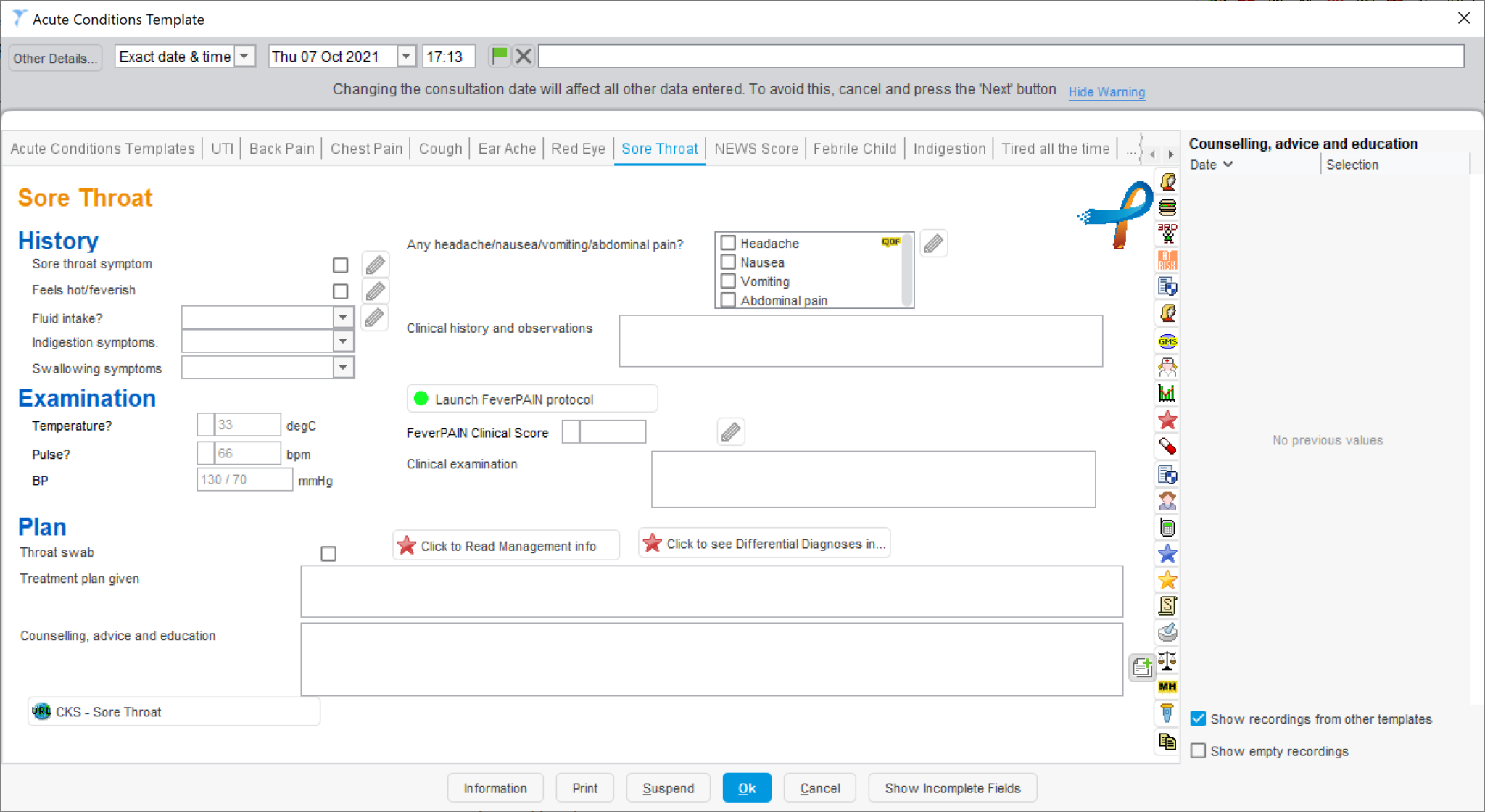 TPP SystmOne Templates - Primary Care IT